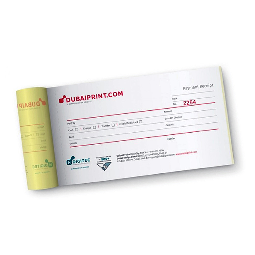 NCR Books Printing Services | Dubaiprint.com