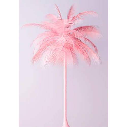 Pink Palm Poster | Nature Style Prints | Dubaiprint.com
